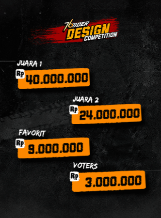 Stories - 76rider Design Competition Masih Dibuka Segera Ikutan